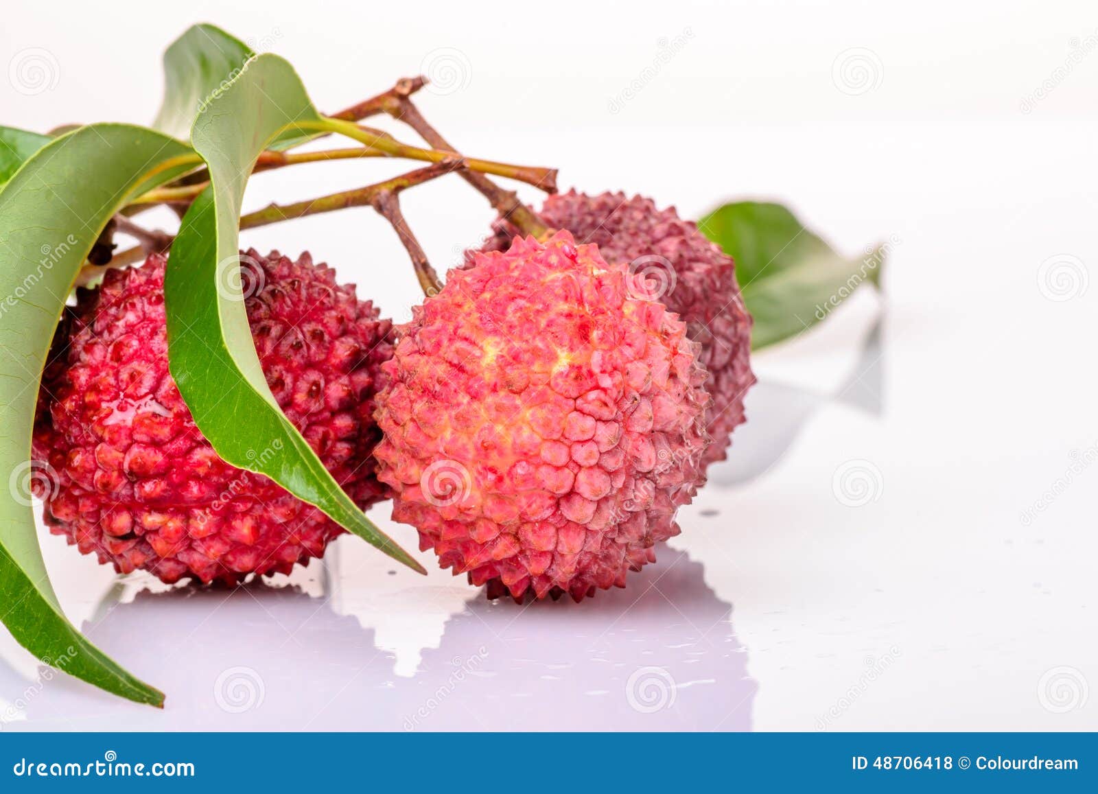 Fresh litchi stock photo. Image of lychee, litchis, chinensis - 48706418