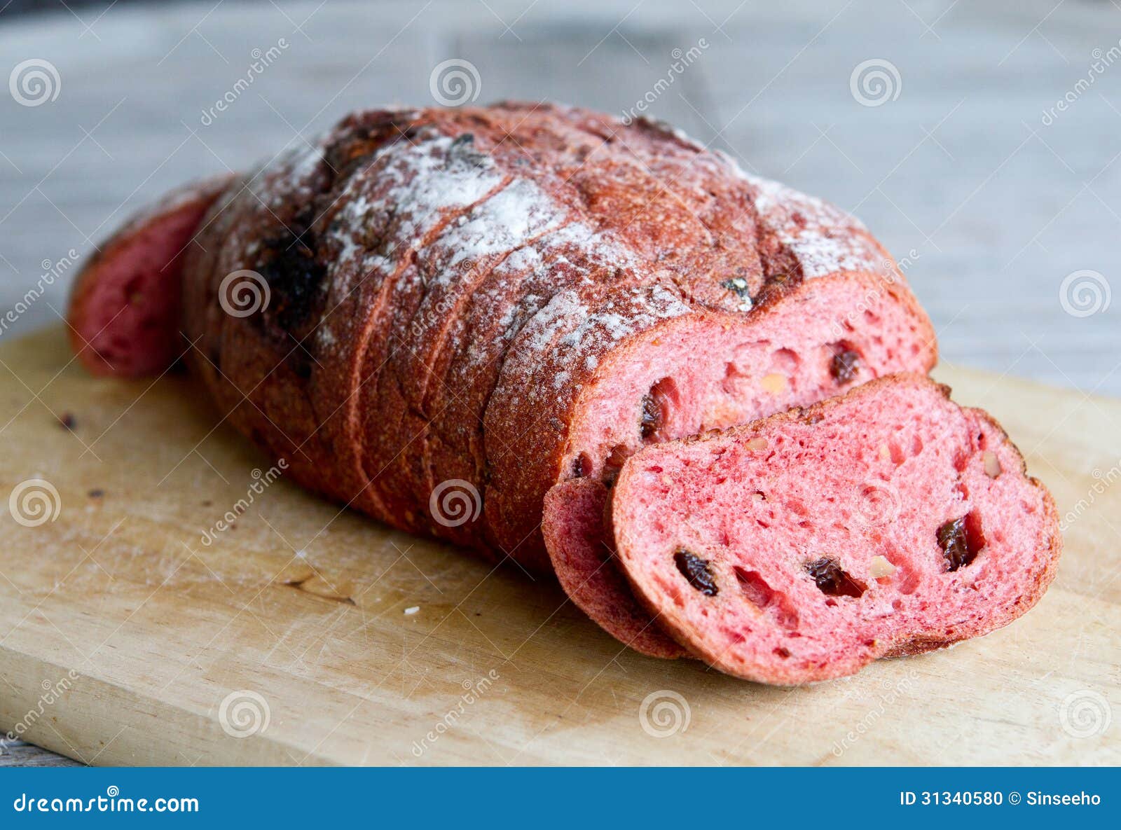 Fresh loaf of bread stock photo. Image of walnut, outdoor - 31340580