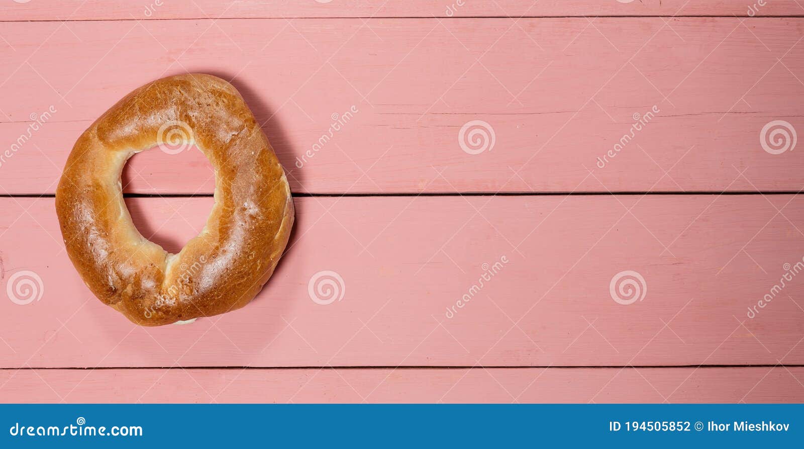 Fresh Loaf of Gluten Free Bread on Pink Background Stock Photo - Image ...