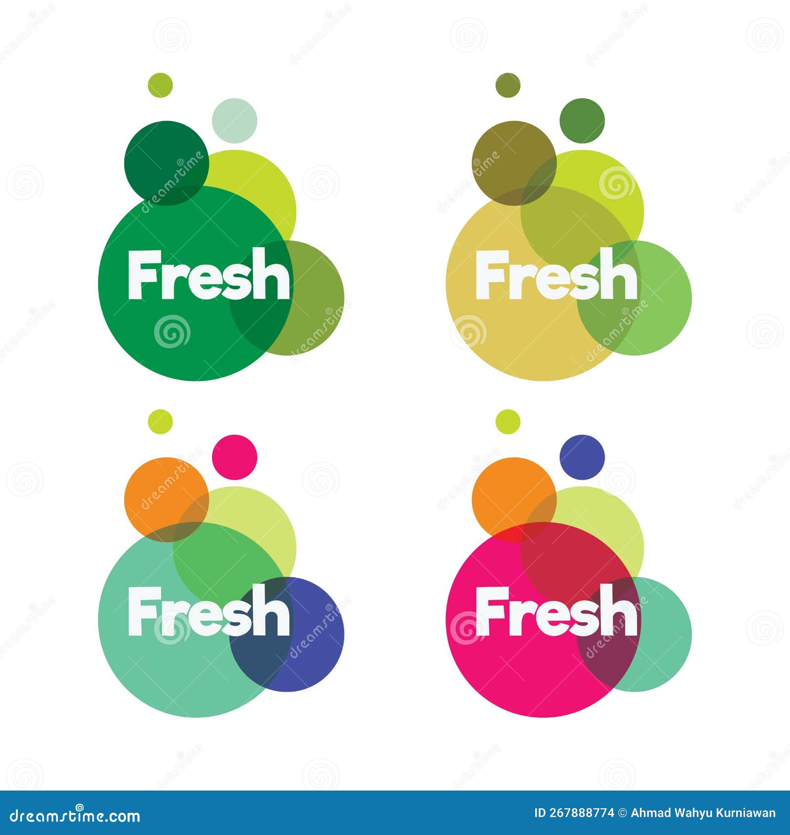 Fresh logo icon stock vector. Illustration of healthy - 267888774