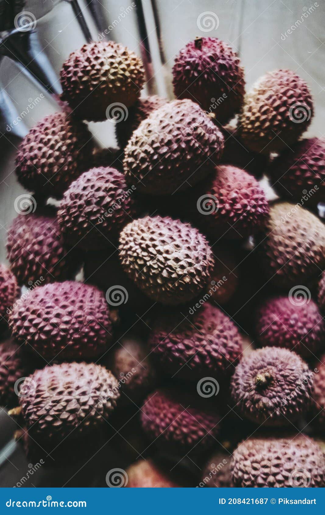 Fresh lychee fruit stock image. Image of fresh, diet - 208421687