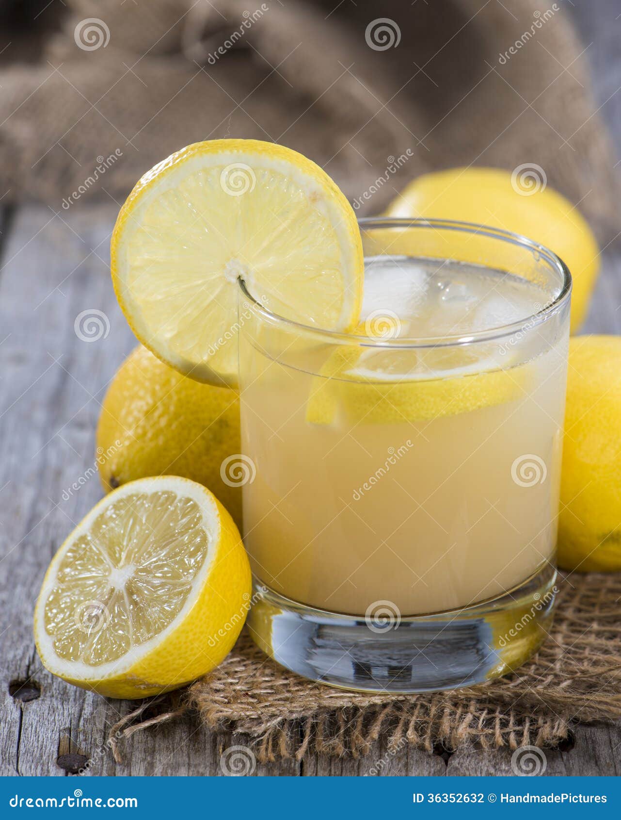Fresh made Lemon Juice stock photo. Image of freshness - 36352632