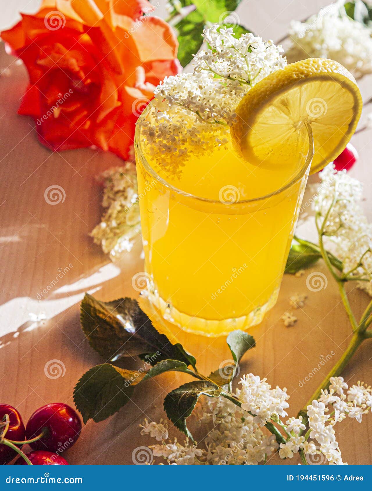Fresh Made Socata with Lemon Stock Photo - Image of romania, plant ...