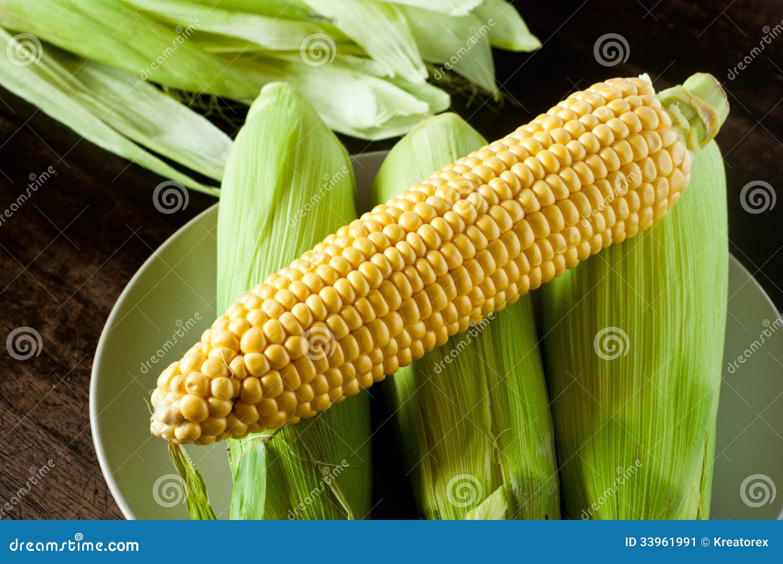 Fresh Maize stock image. Image of cornmeal, cereal, flake - 33961991