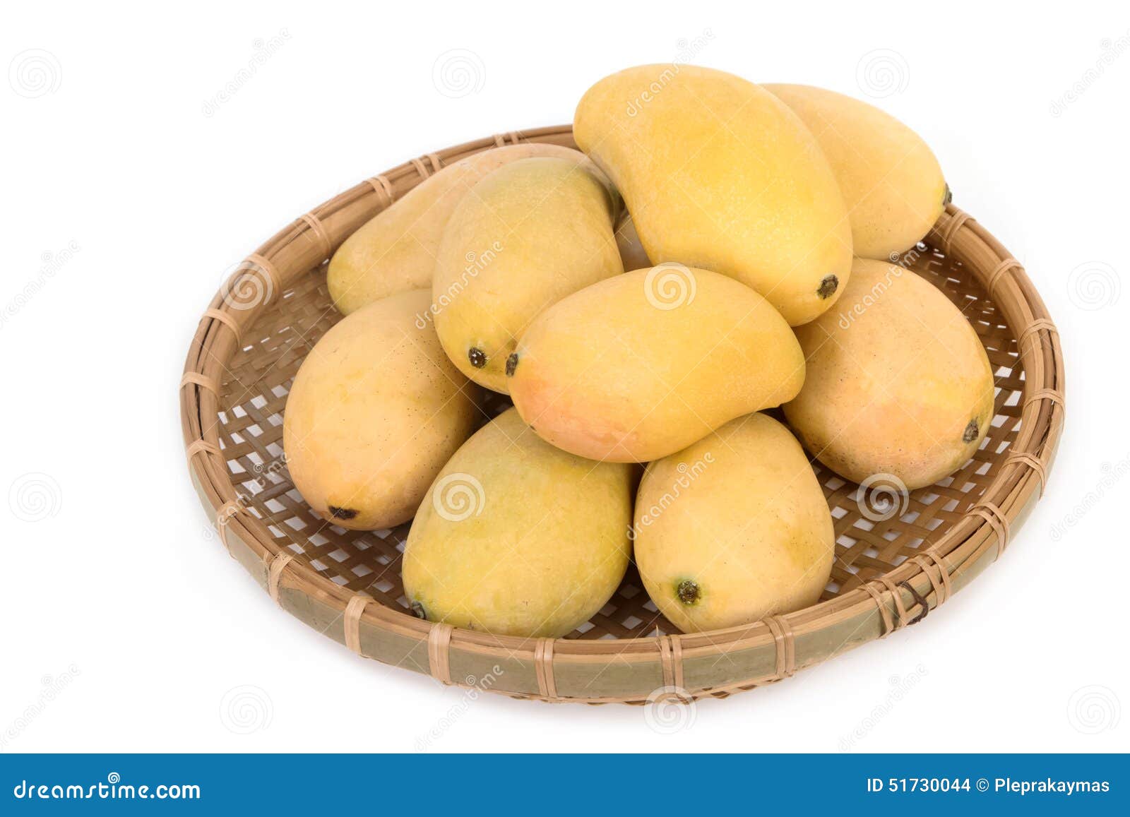 Fresh mango in the basket stock photo. Image of yellow - 51730044