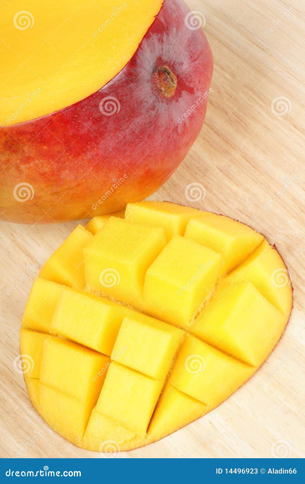 Fresh mango close-up stock image. Image of yellow, mango - 14496923