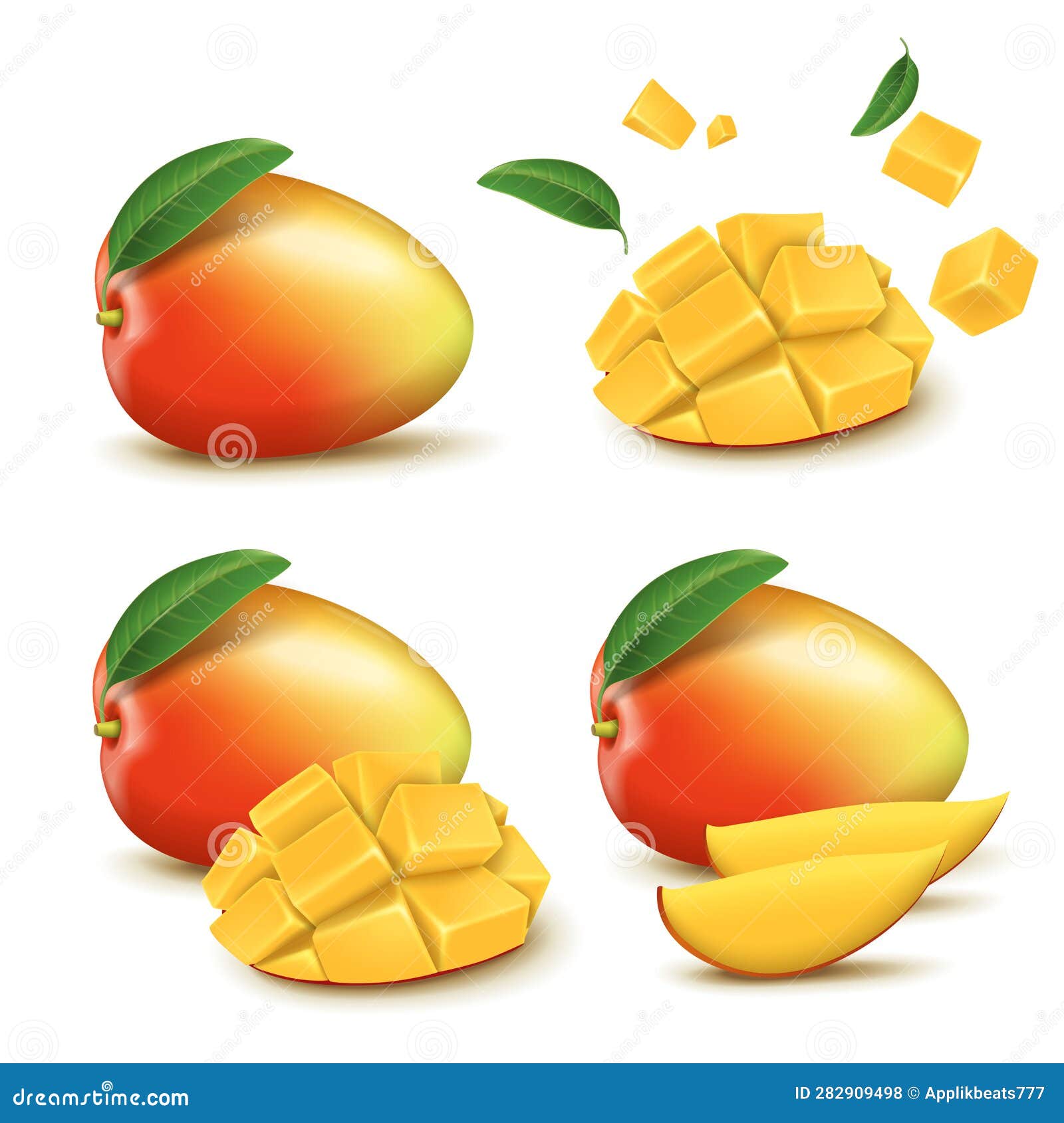 Fresh mango design stock vector. Illustration of background - 282909498