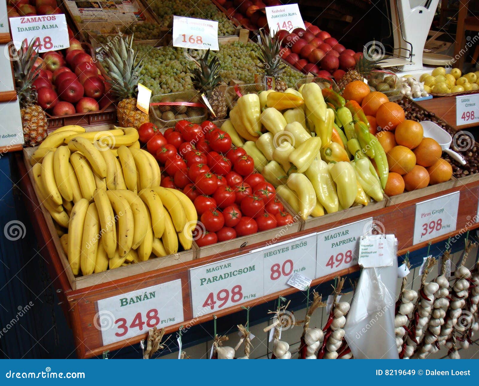 Fresh market stock image. Image of market, crop, fruit - 8219649