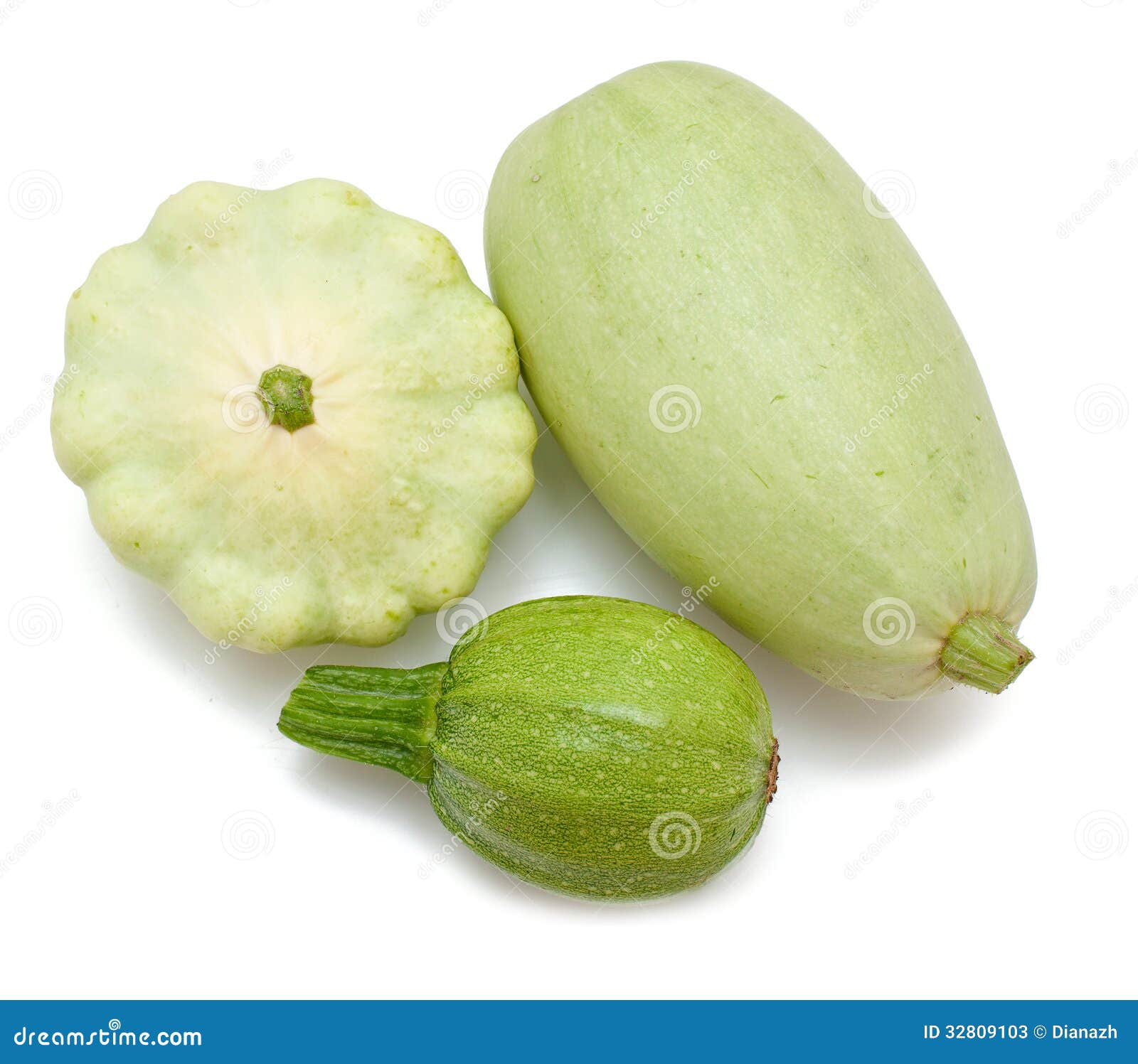 Fresh Marrow Isolated on White Stock Image - Image of healthy, single ...