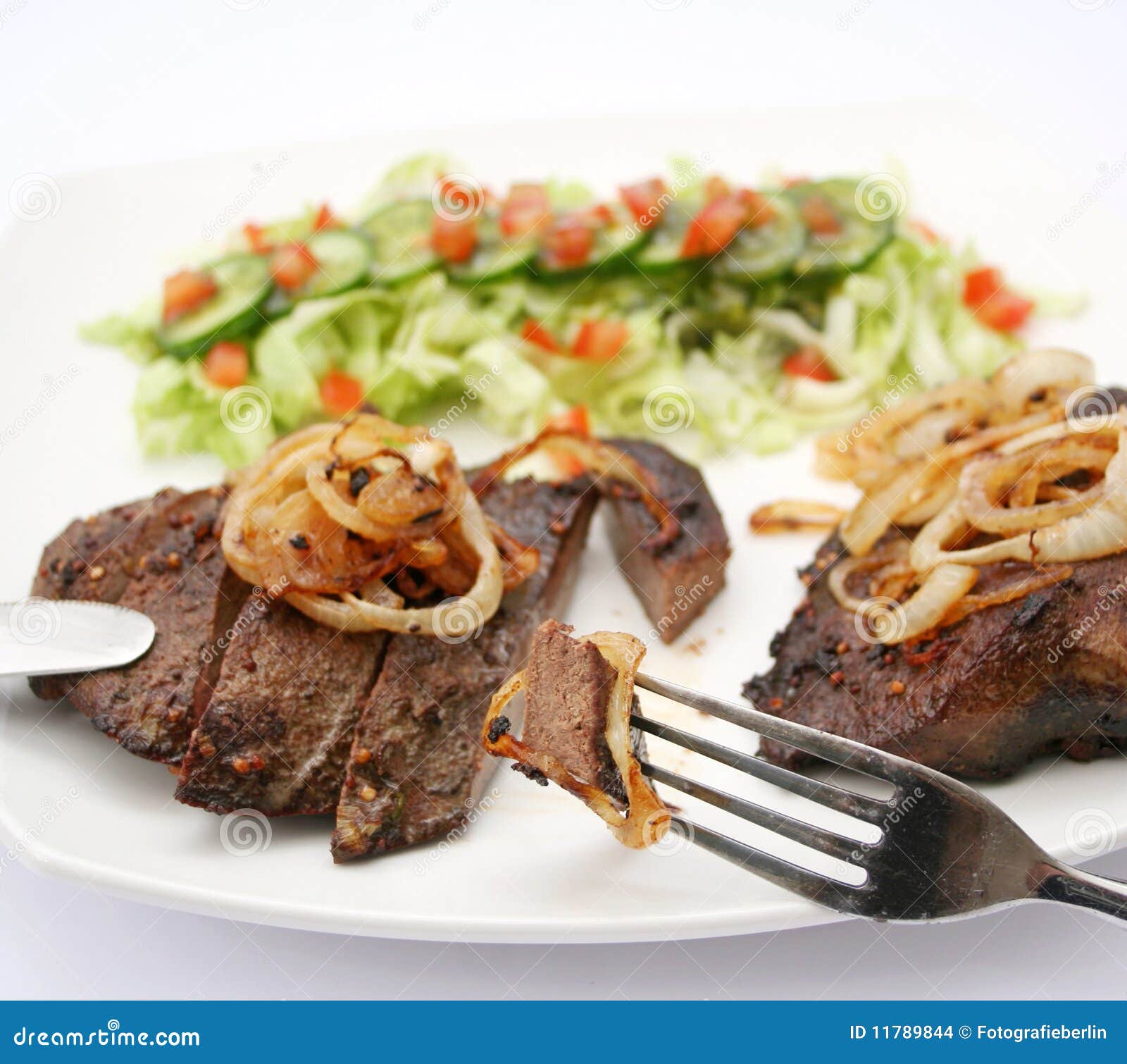 Fresh meal stock photo. Image of meat, salad, meal, lunch - 11789844