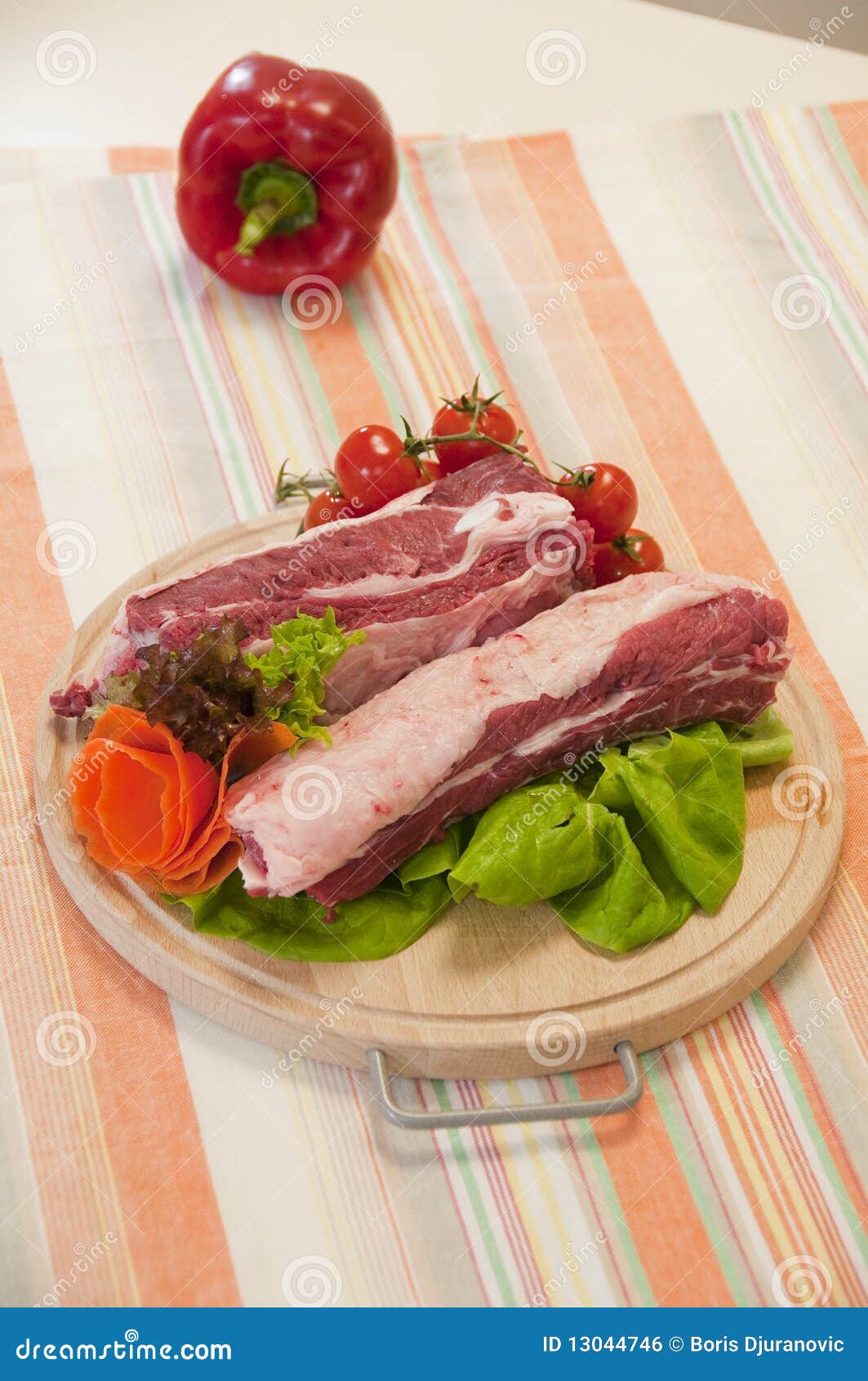 Fresh meat stock photo. Image of foods, nourishing, cuisine - 13044746