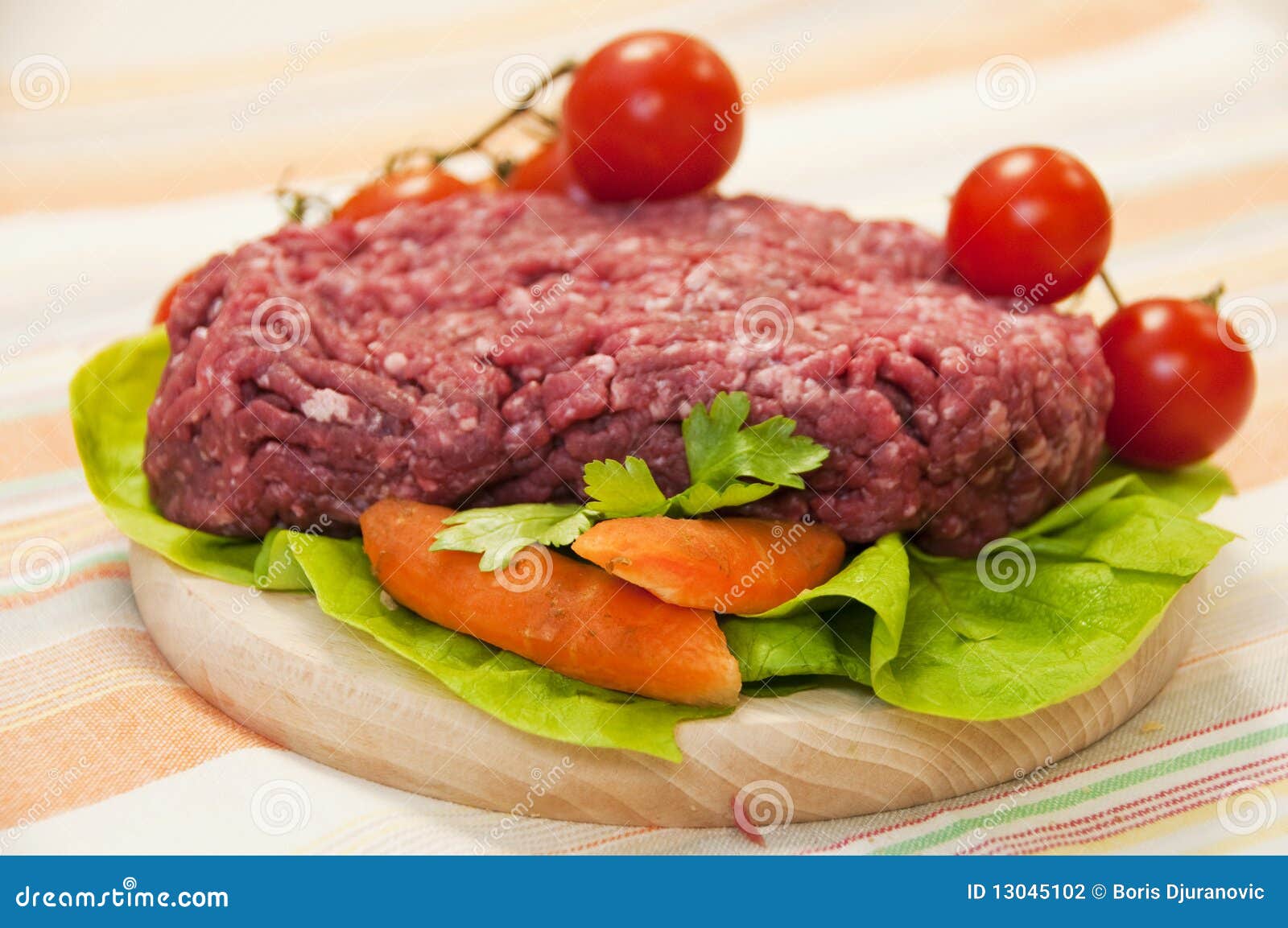 Fresh meat stock photo. Image of cuisine, beef, board - 13045102