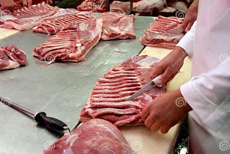 Fresh meat 3 stock photo. Image of meat, produce, beef - 1458302
