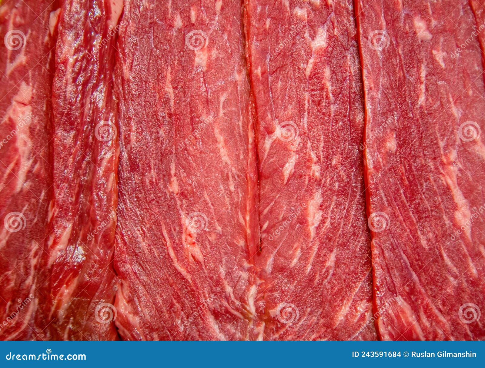 Fresh Meat Background. Raw Uncooked Red Beef Meat Texture Stock Photo ...