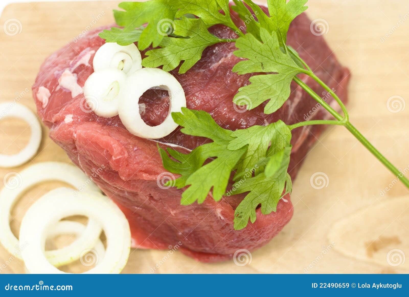 Fresh Meat Beef with Vegetables Stock Image - Image of garlic, butcher ...