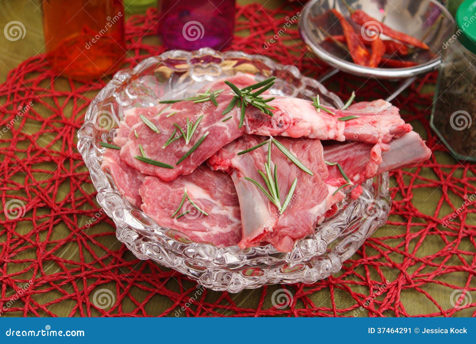 Fresh meat of a lamp stock image. Image of fresh, lamp - 37464291