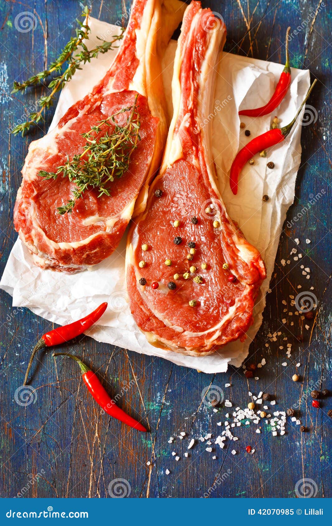 Fresh meat. stock image. Image of background, green, food - 42070985