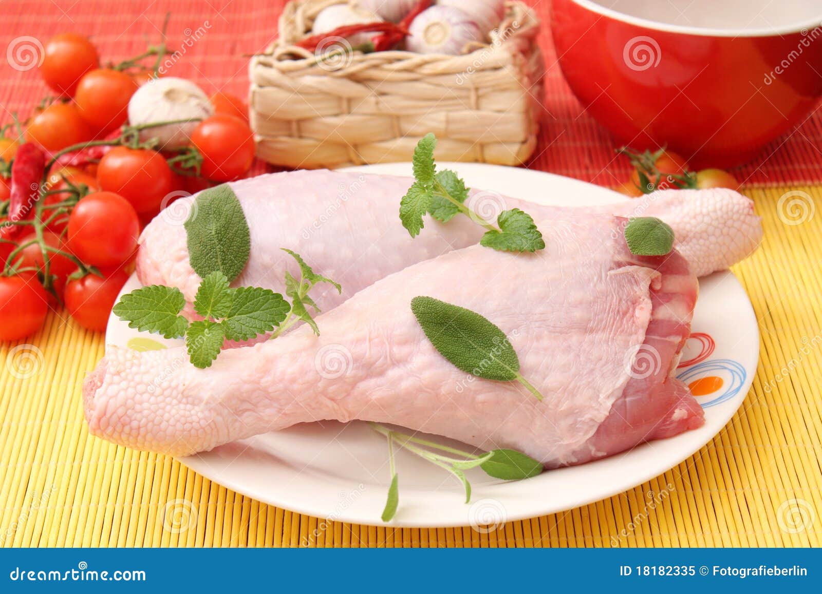Fresh meat of a turkey stock image. Image of chicken - 18182335