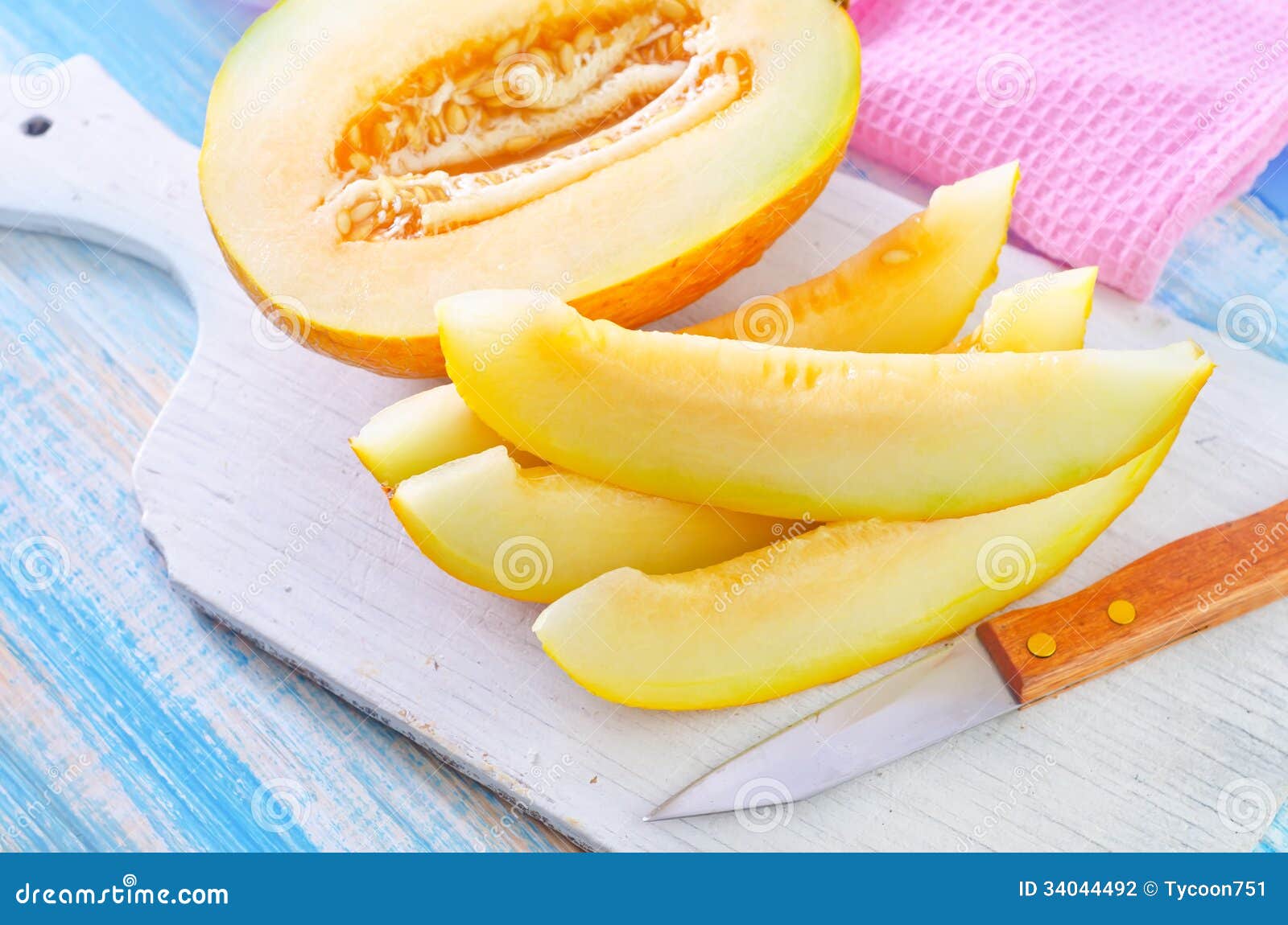 Fresh melon stock photo. Image of fruit, ripe, melon - 34044492