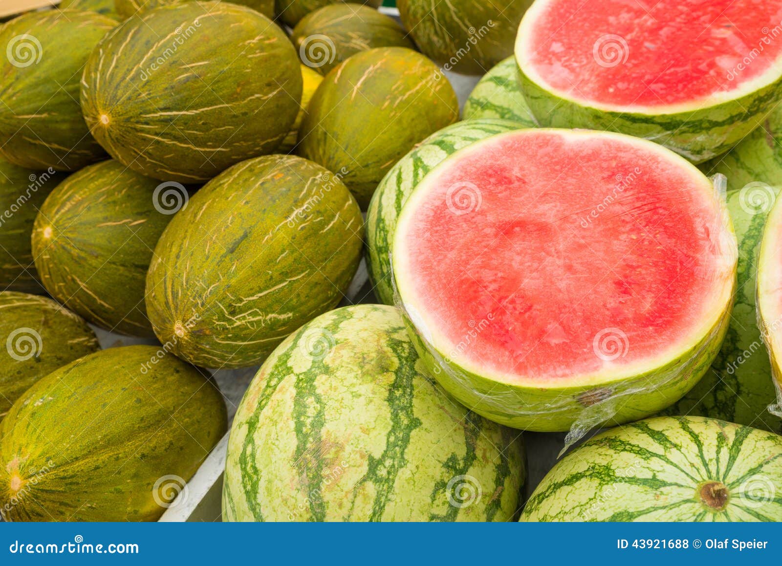 Fresh melons stock photo. Image of nutrition, food, ripe - 43921688
