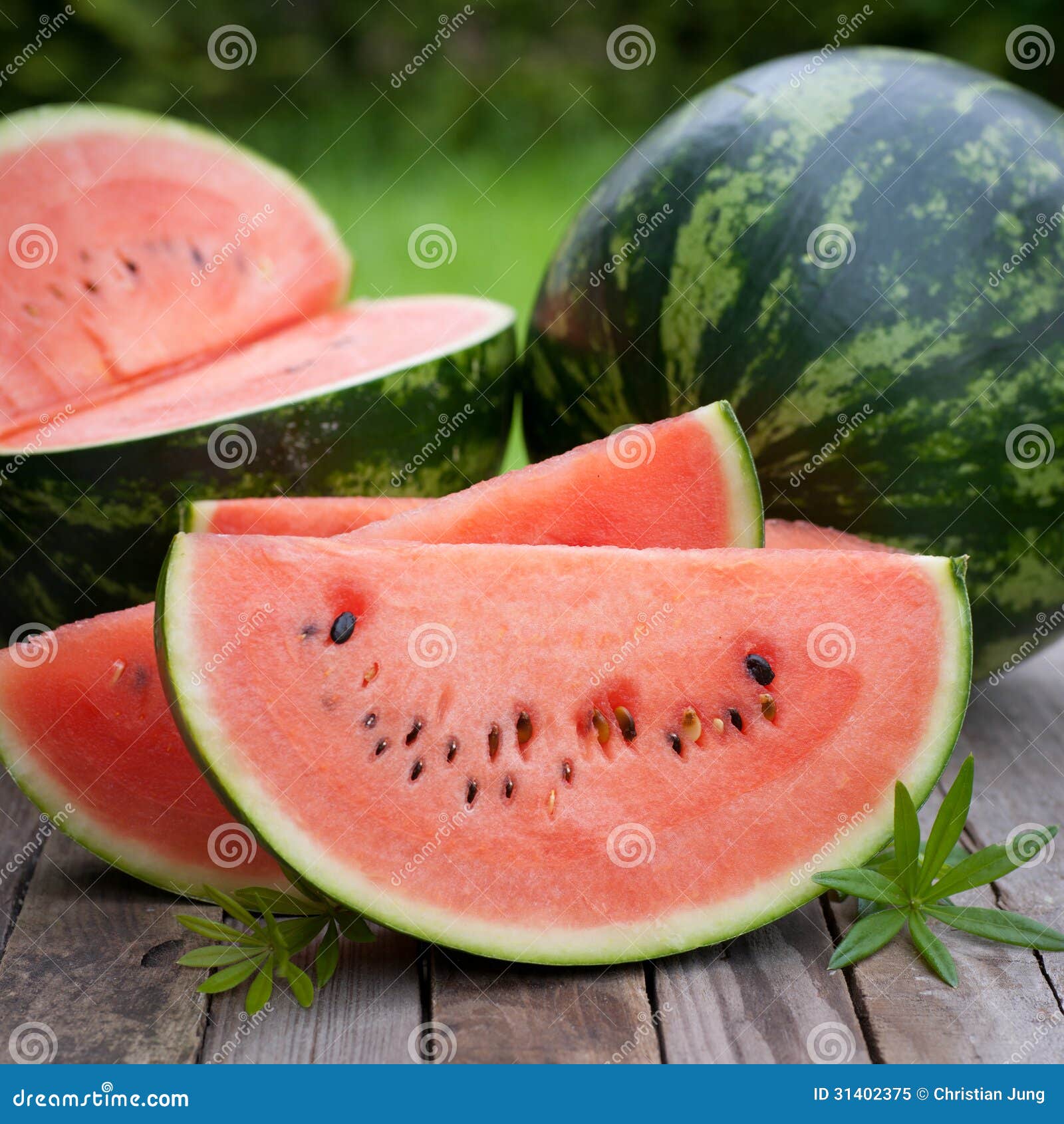 Fresh melons stock image. Image of ground, wooden, ingredients - 31402375