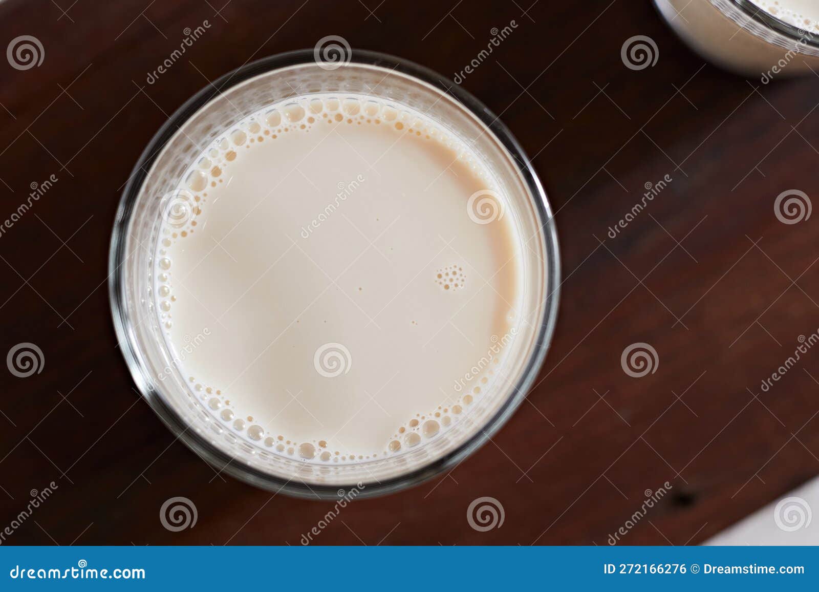 Fresh Milk on White Background Stock Photo - Image of selective ...
