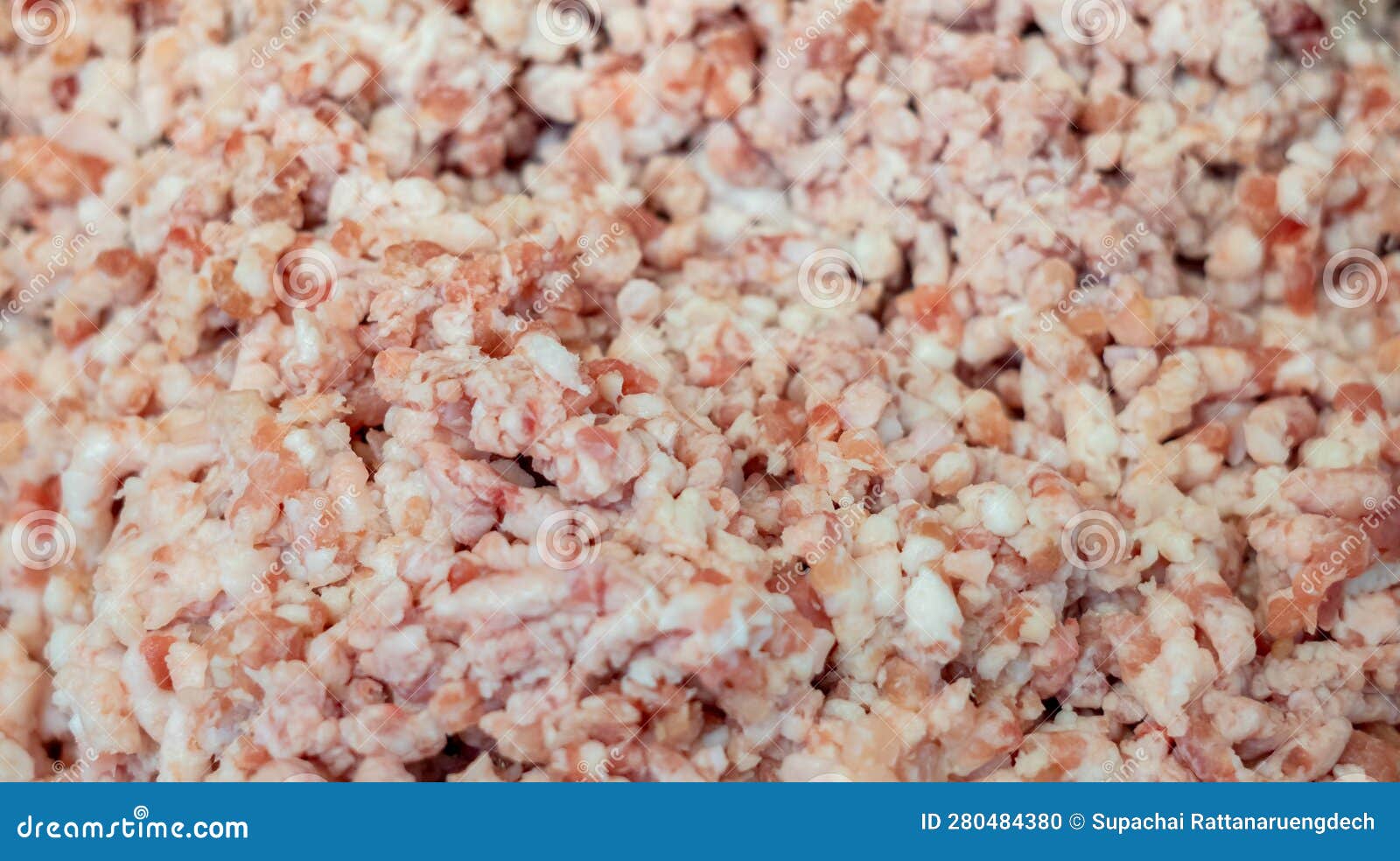 Fresh Minced Pork. Raw Pork Meat for Cooking. Stock Photo - Image of ...