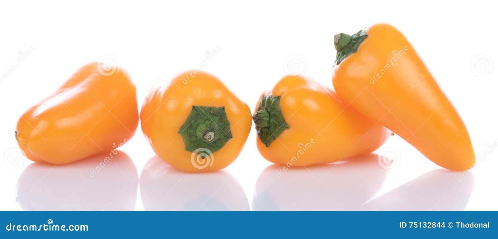 Fresh mini yellow peppers stock photo. Image of tasty - 75132844