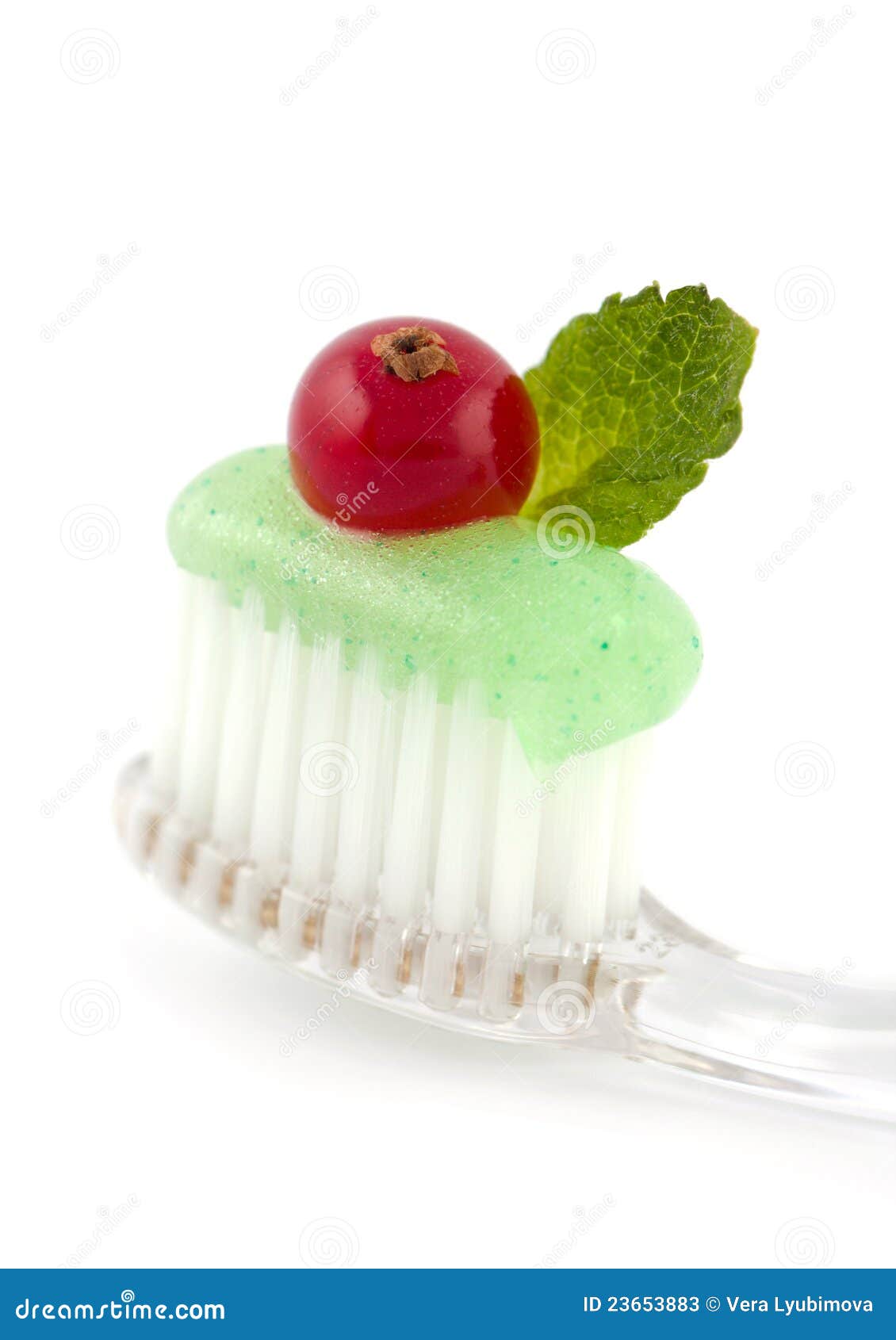 Fresh Minty Toothbrush stock image. Image of white, toothbrush - 23653883
