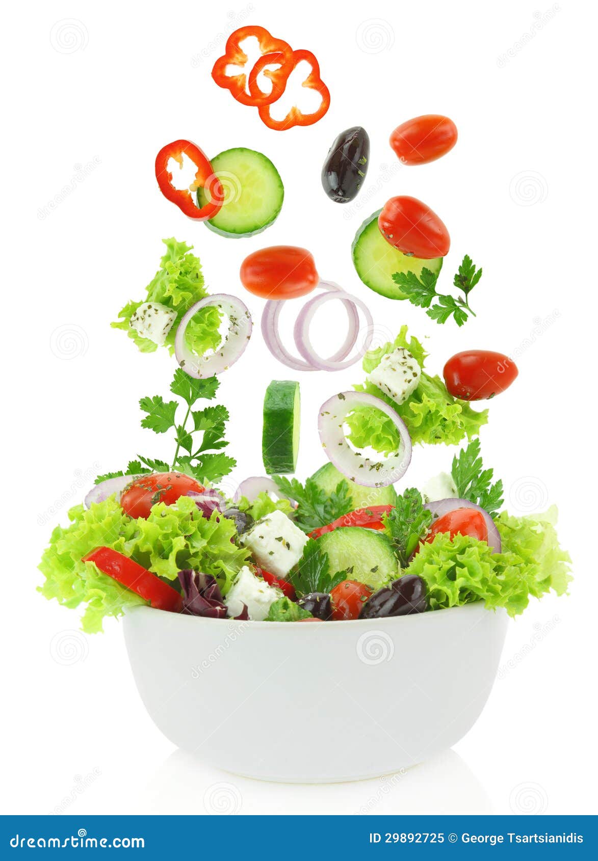 Fresh mixed vegetables stock image. Image of menu, greece - 29892725