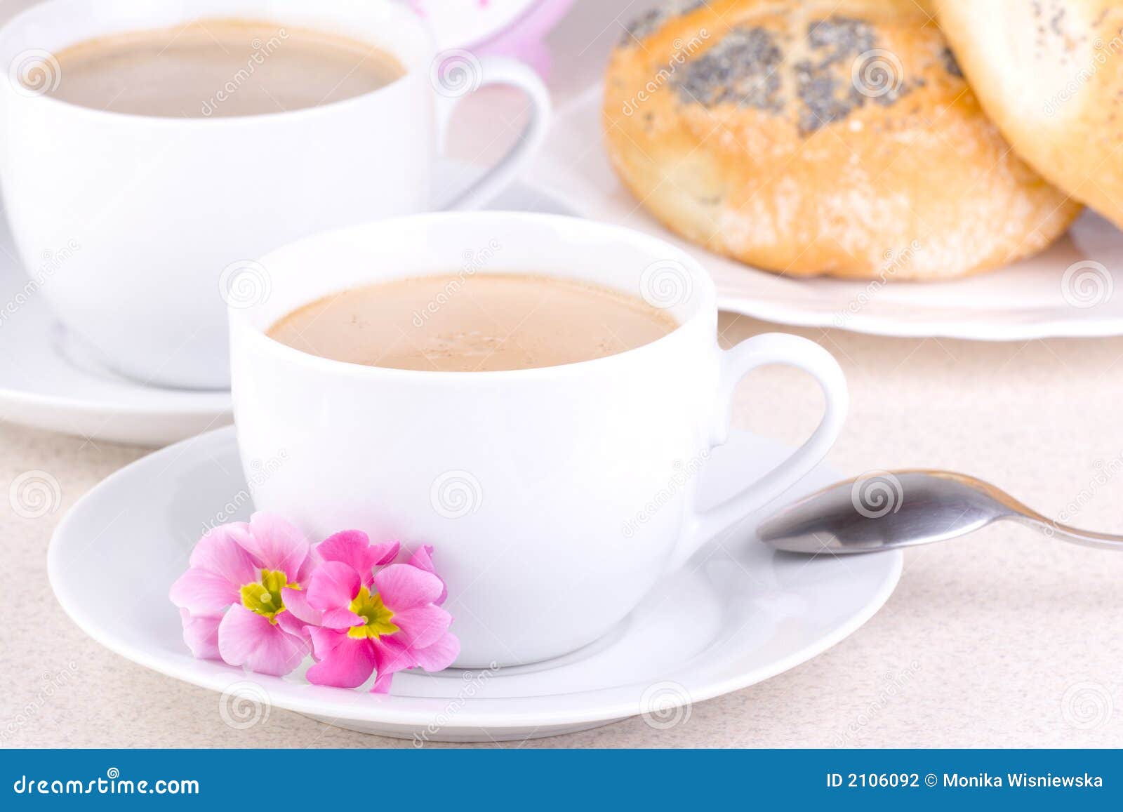 Fresh Morning Coffee stock photo. Image of flowers, drinks - 2106092