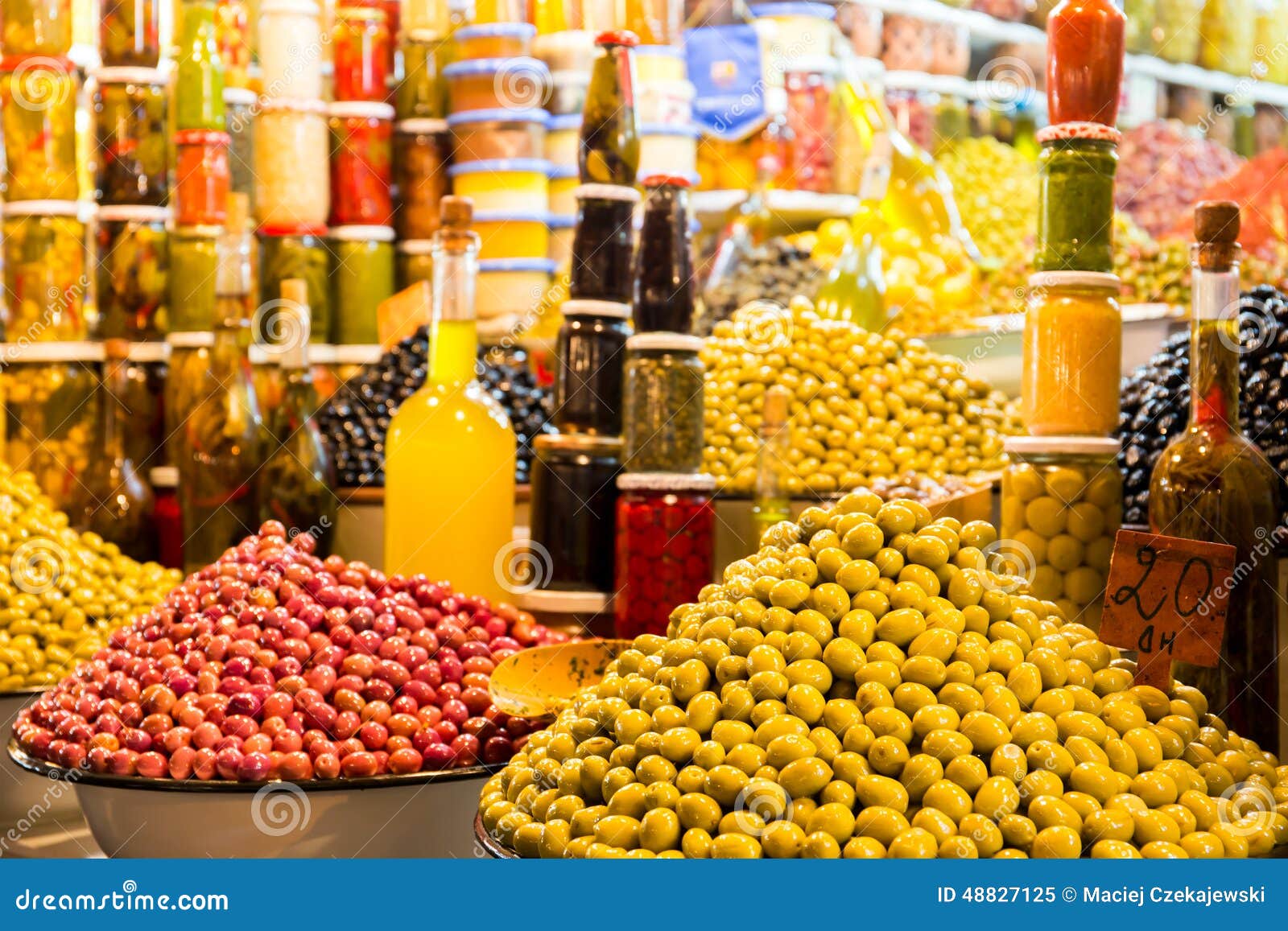 Fresh moroccan olives stock image. Image of marrakech - 48827125