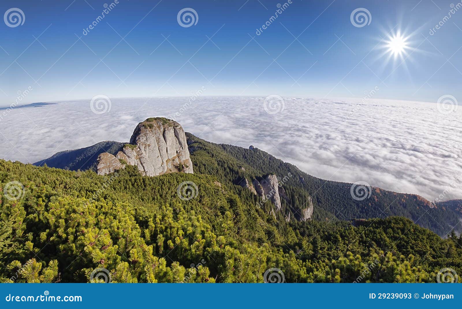 Fresh mountain landscape stock image. Image of romania - 29239093