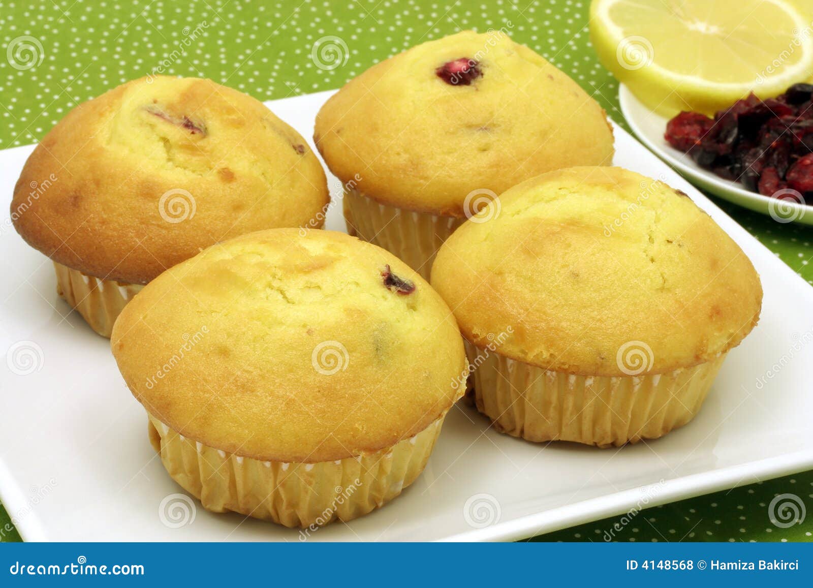 Fresh muffins stock photo. Image of sweet, yummy, dried - 4148568