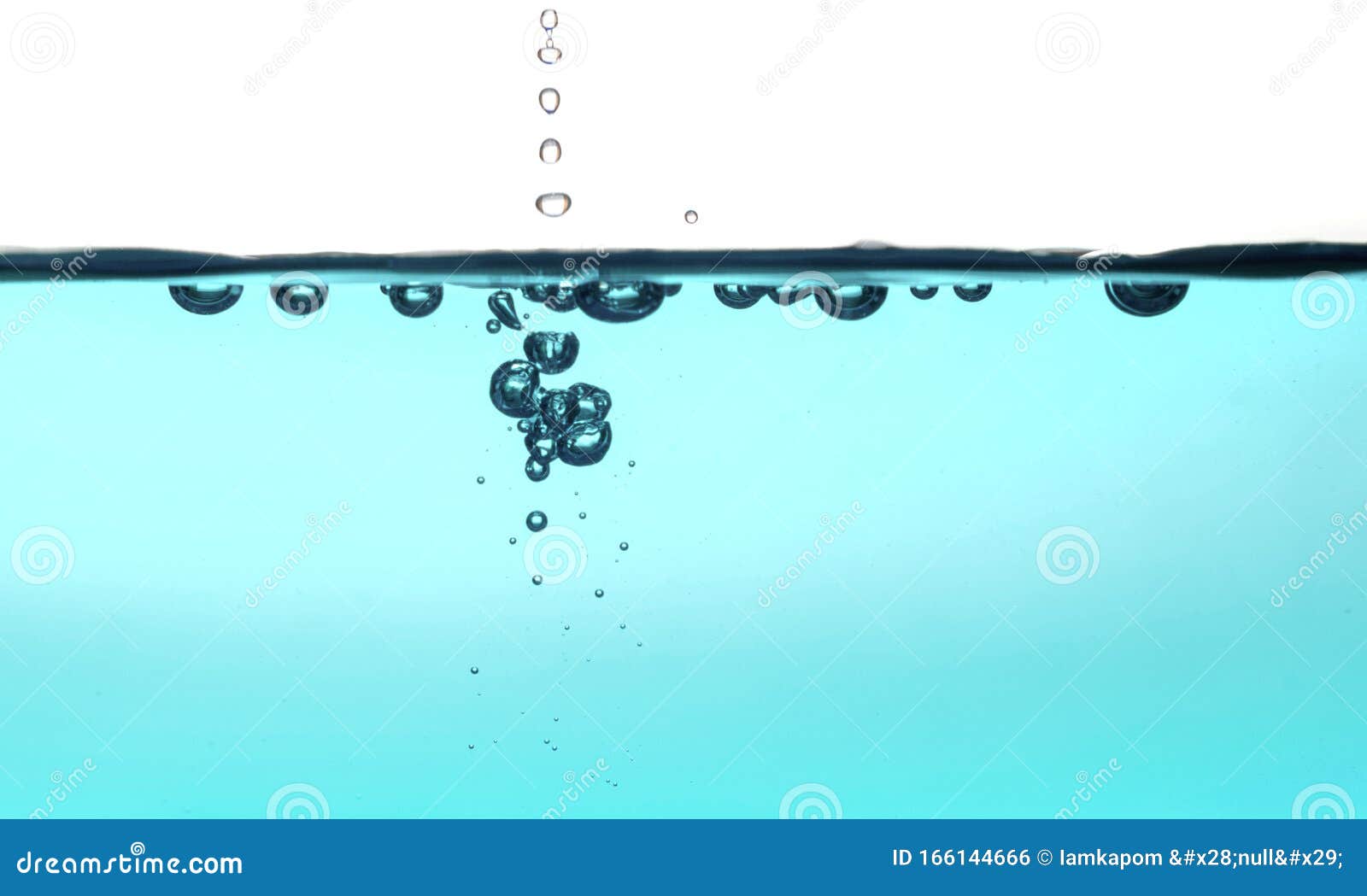 Fresh Natural Drink Water Splash Stock Photo - Image of surface, flow ...