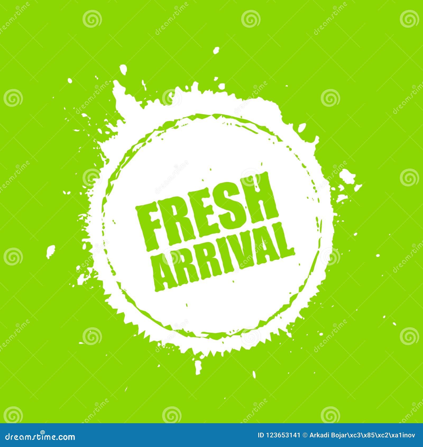 Fresh new arrival icon stock vector. Illustration of design - 123653141