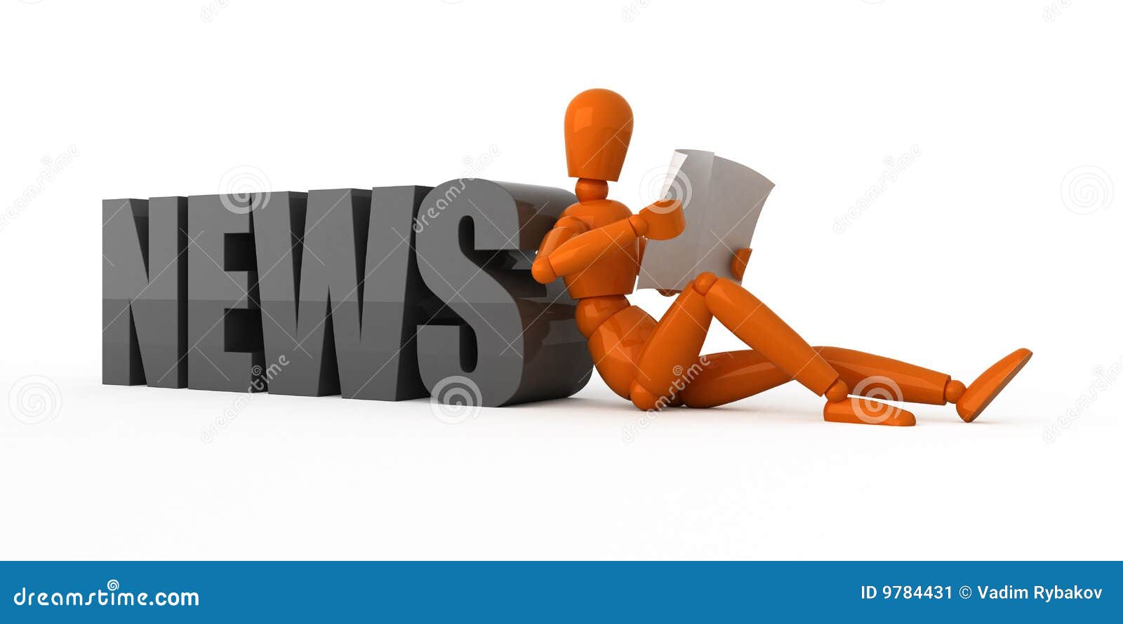 Fresh news. stock illustration. Illustration of newspaper - 9784431