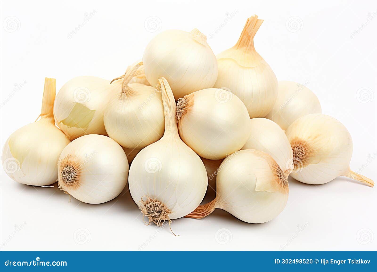 Fresh Onions on Clean White Backdrop for Eye Catching Advertisements ...