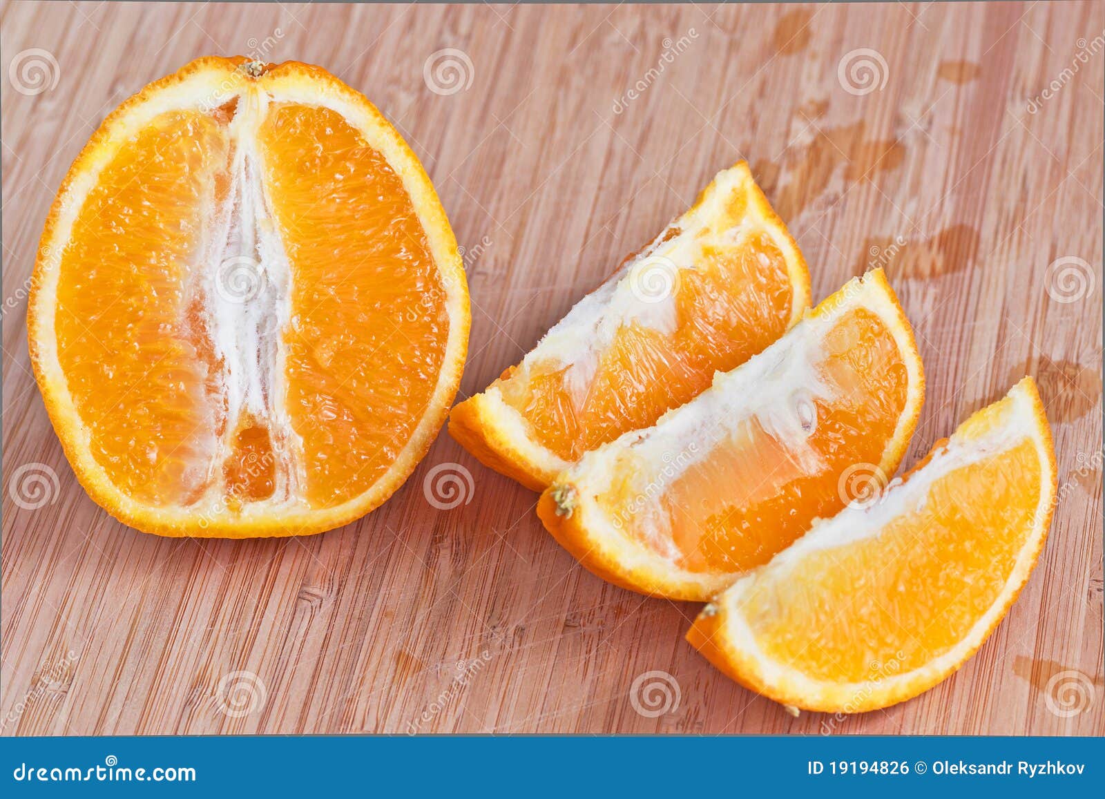 Fresh orange stock photo. Image of pulp, pieces, slices - 19194826