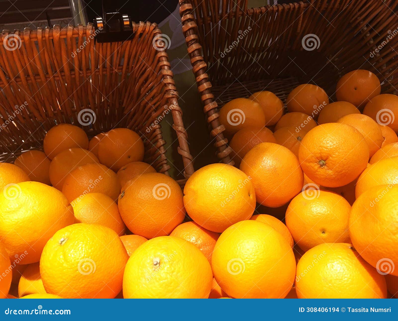 Fresh Orange Fruit Pile on Stall in Supermarket Stock Photo - Image of ...