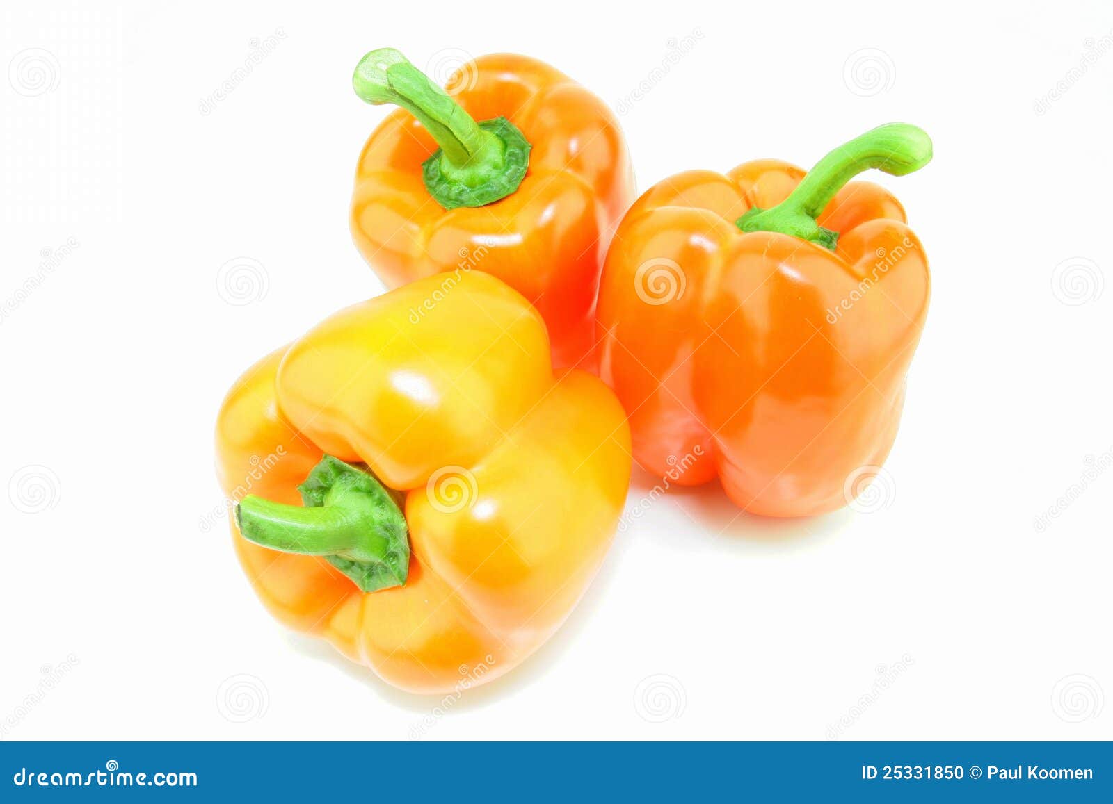 Fresh orange paprika. stock photo. Image of background - 25331850