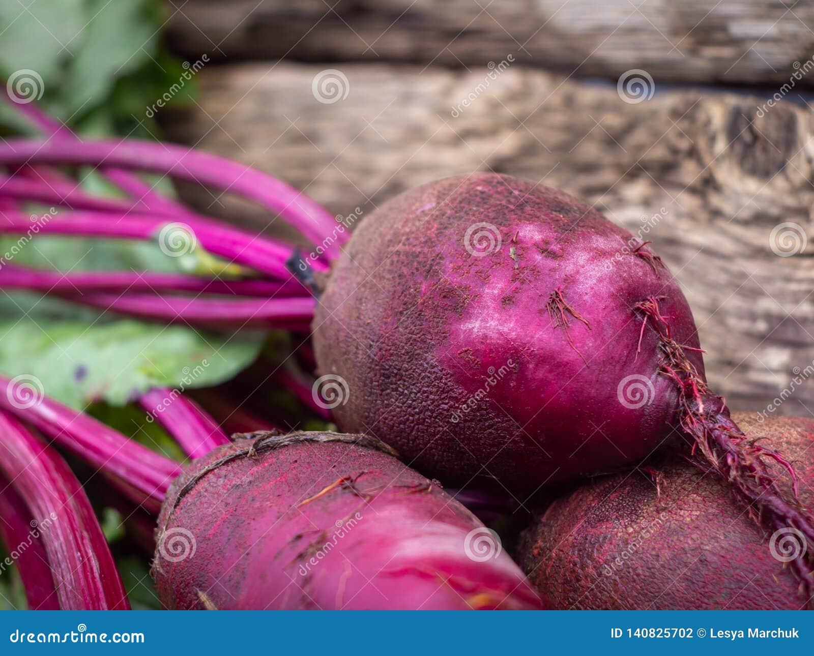 Fresh Beet on Wooden Background. Stock Photo - Image of beets, fresh ...