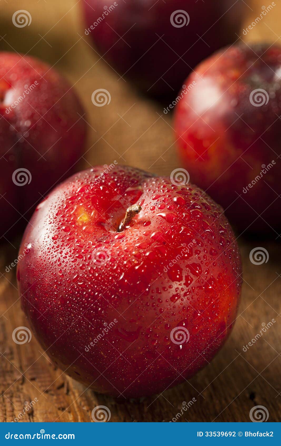 Fresh Organic Black Plums stock photo. Image of slice - 33539692
