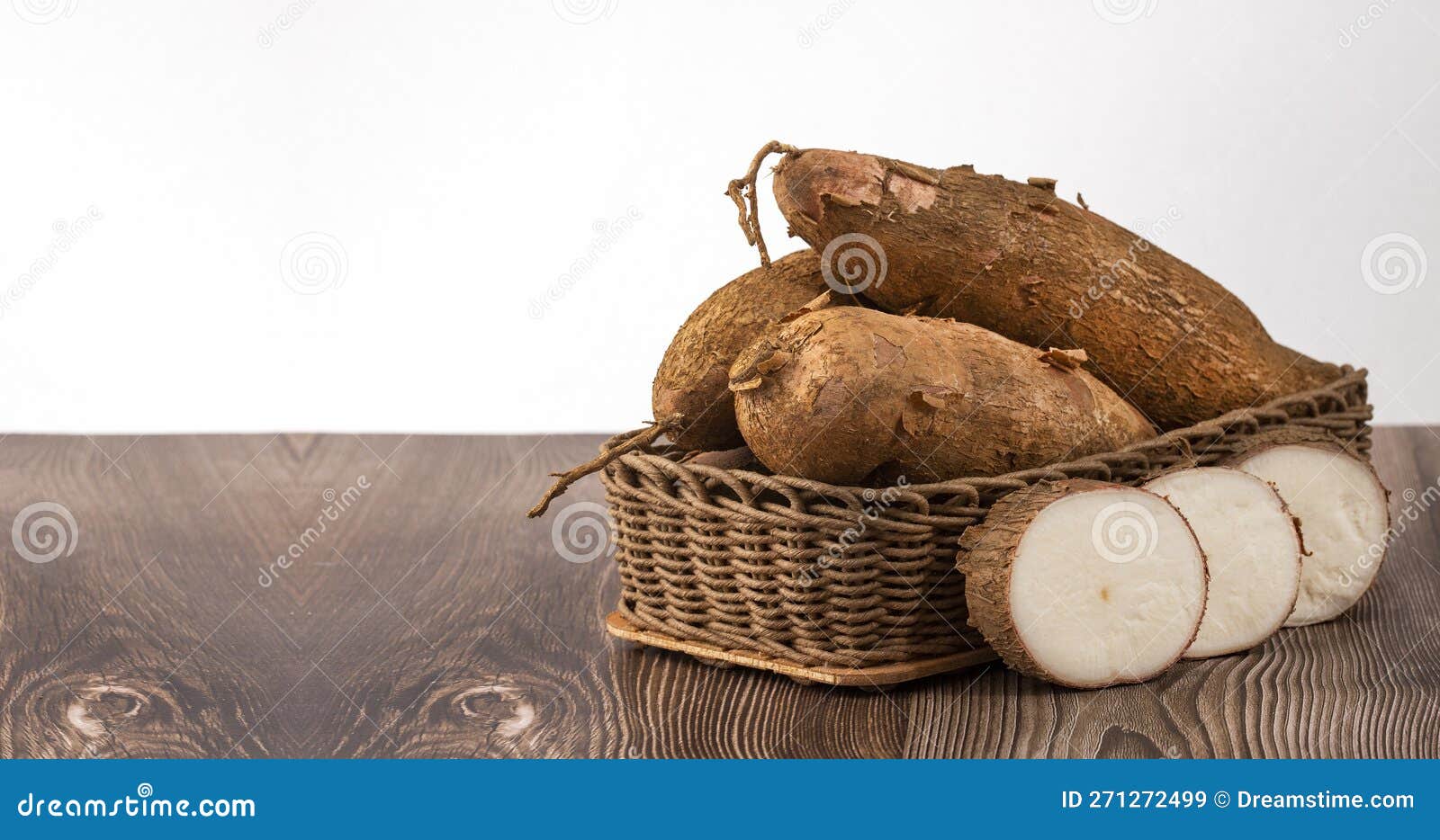 Row Of Organic Cassava Farming. Local Thai Farming. Stock Image ...