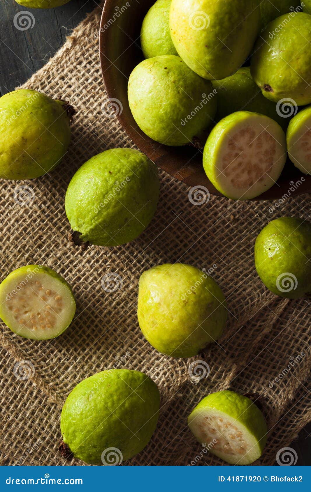 Fresh Organic Green Guava stock photo. Image of guavas - 41871920