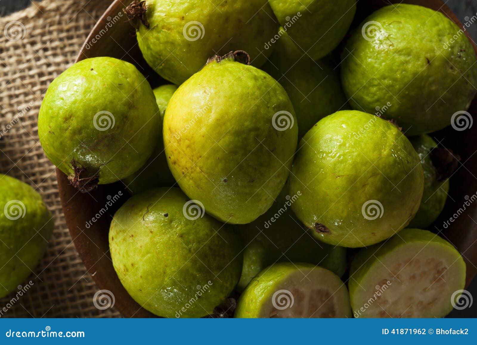 Fresh Organic Green Guava stock photo. Image of guava - 41871962