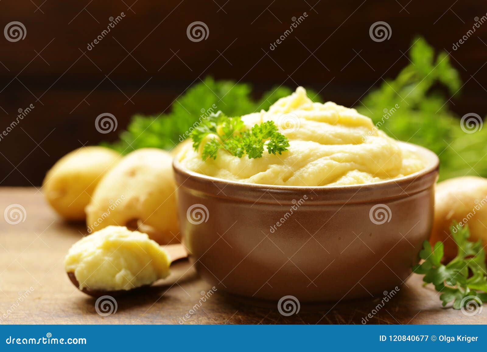 Organic mashed potatoes stock image. Image of vegan - 120840677