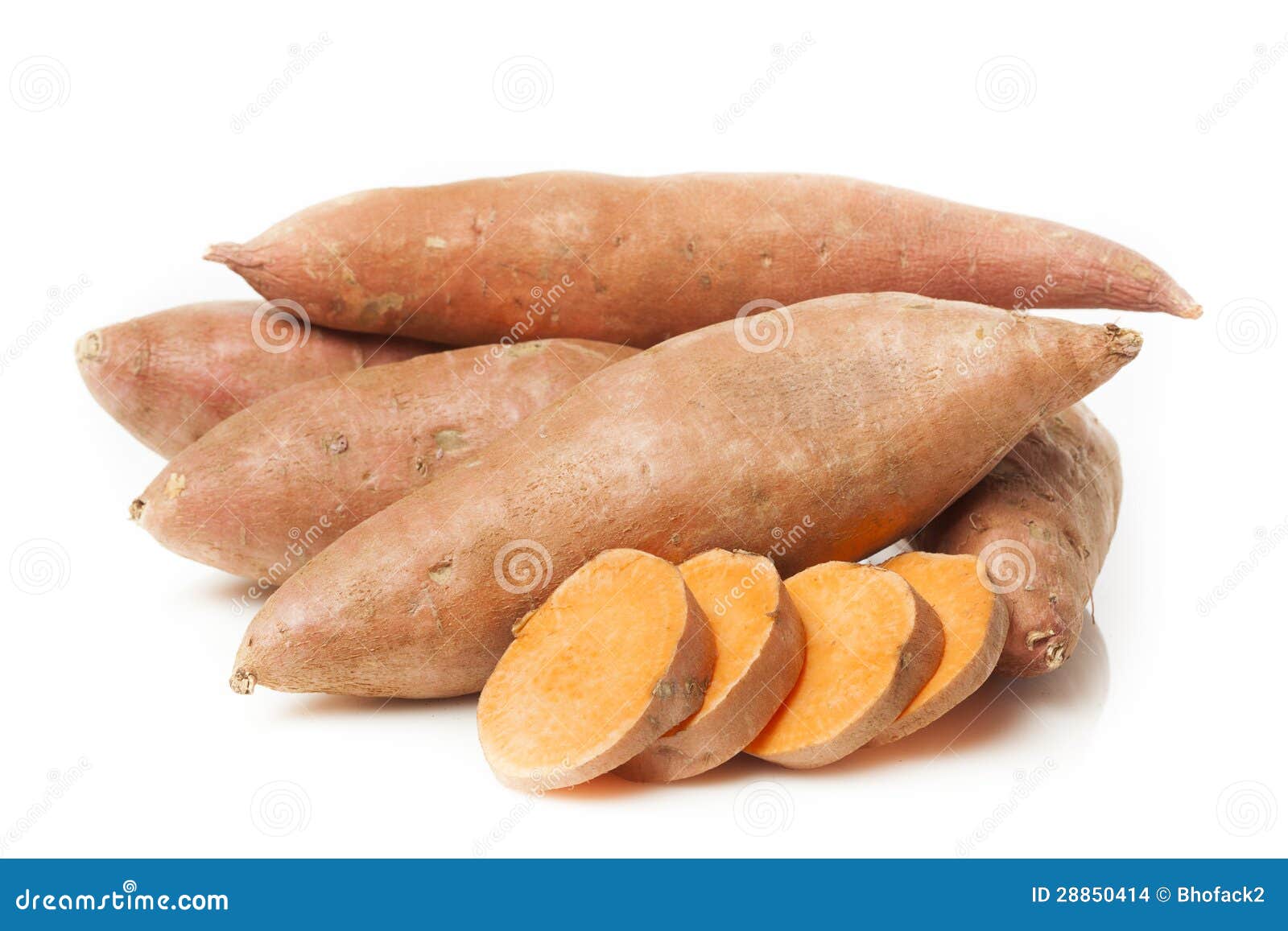 Fresh Organic Orange Sweet Potato Stock Photo - Image of potato ...