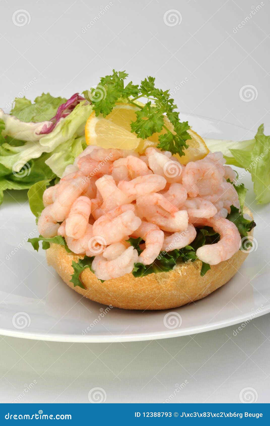 Fresh Organic Prawns Ready To Eat Stock Image - Image of prawns, lunch ...