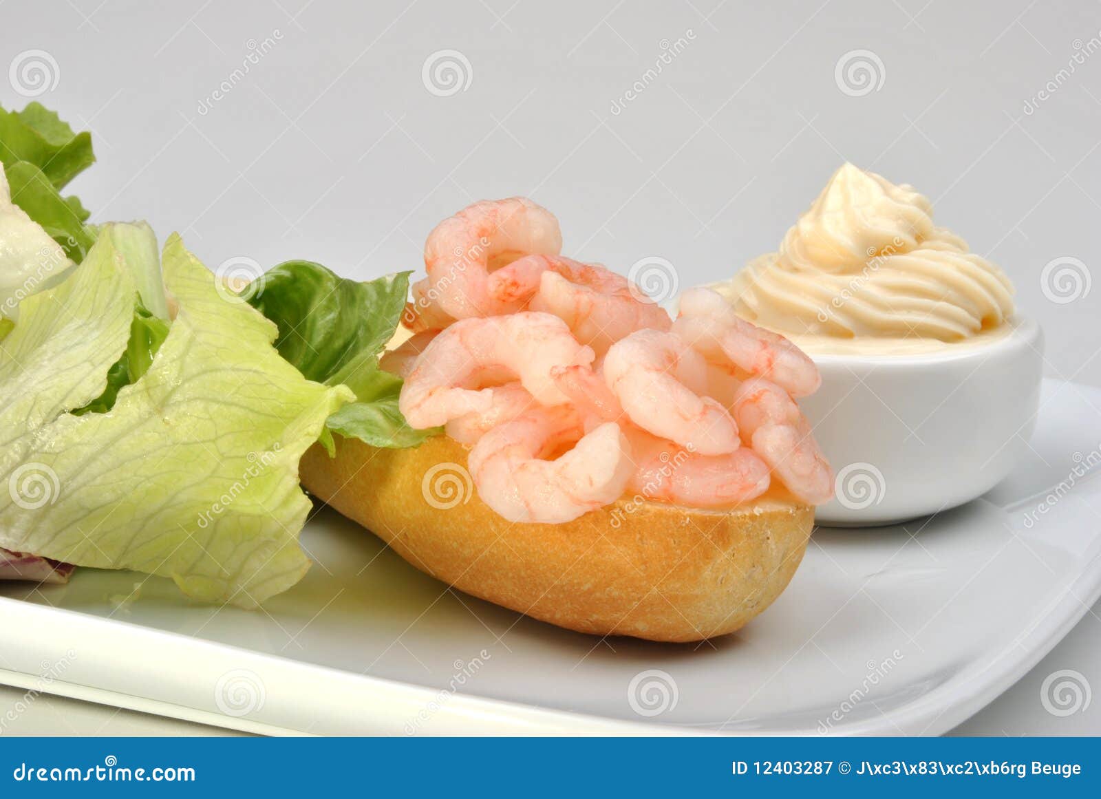 Fresh Organic Prawns Ready To Eat Stock Image - Image of fish, fresh ...